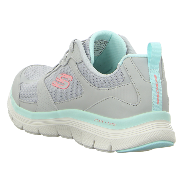 Skechers Damen Sneaker Flex Appeal 4.0-Acti in grau | Schuhfachmann
