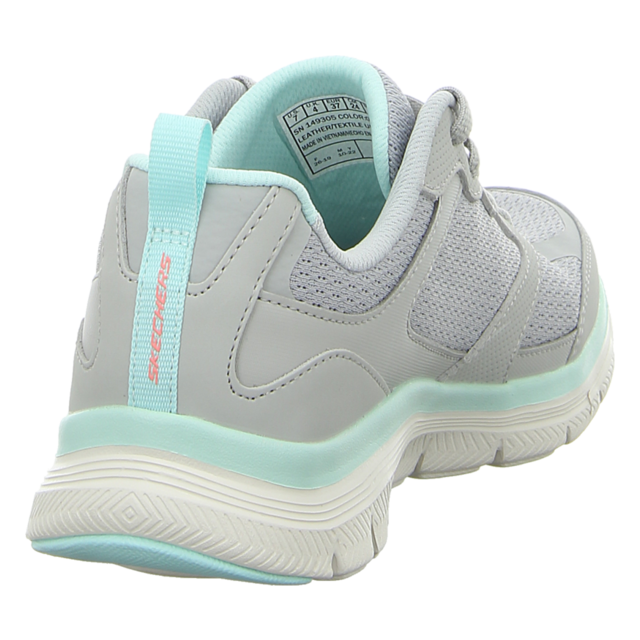 Skechers Damen Sneaker Flex Appeal 4.0-Acti in grau | Schuhfachmann