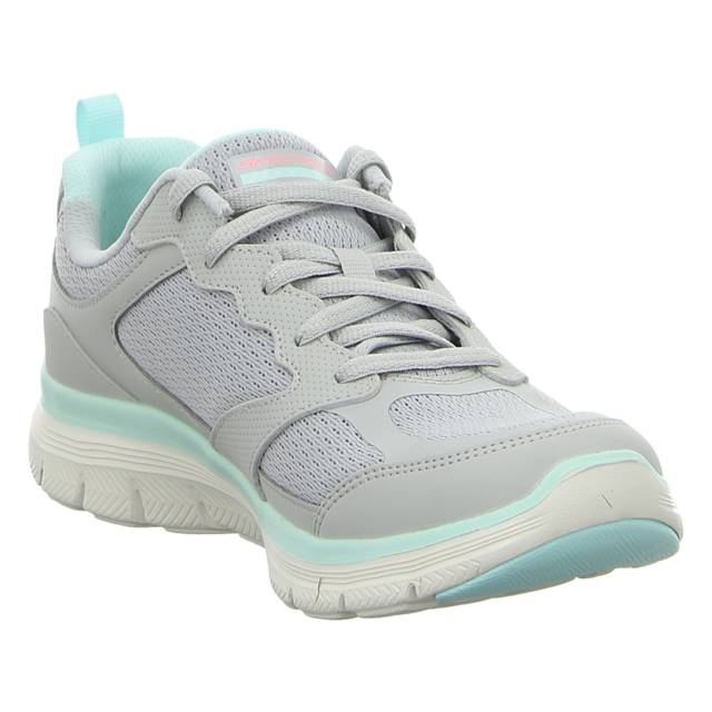 Skechers Damen Sneaker Flex Appeal 4.0-Acti in grau | Schuhfachmann