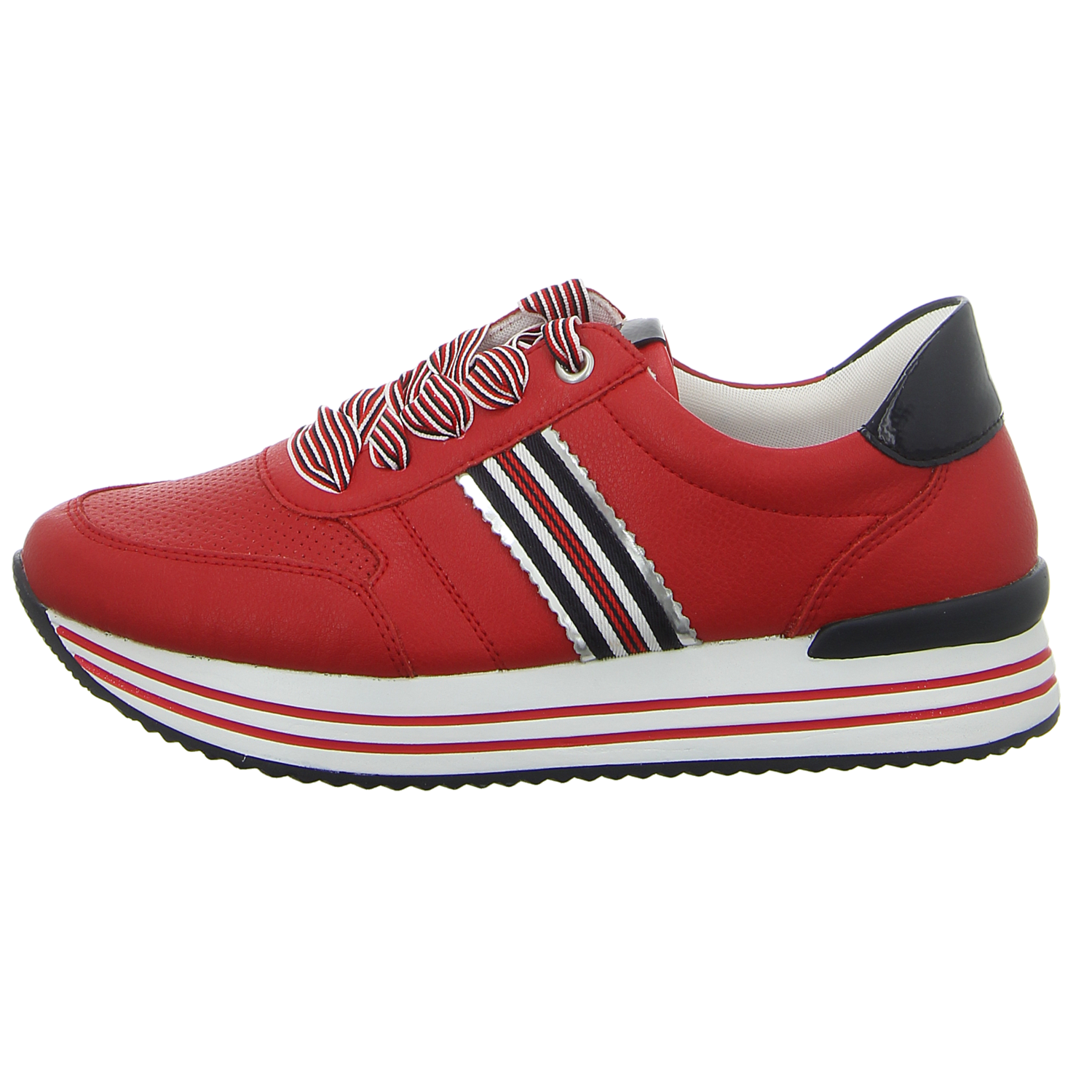 Remonte Damen Sneaker in rot | Schuhfachmann