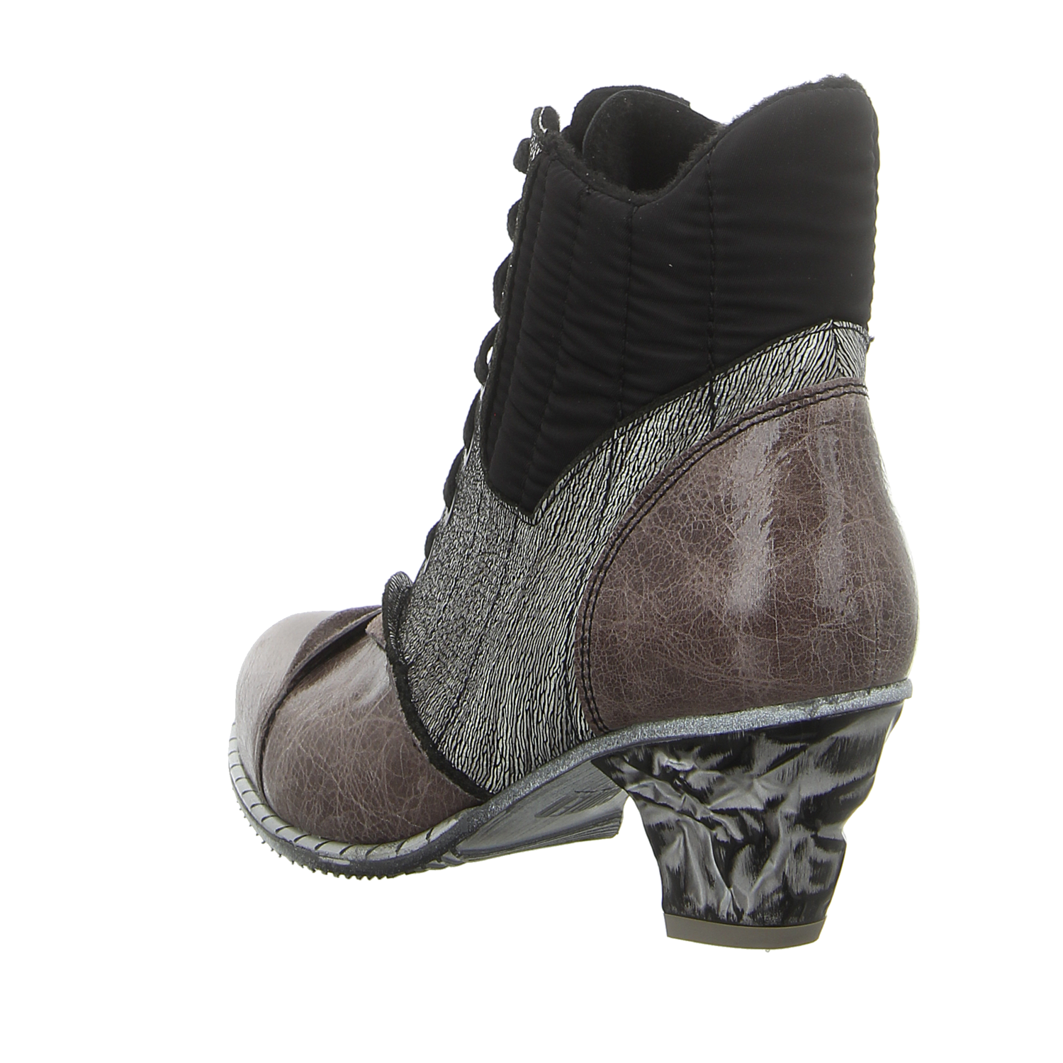 Simen Damen Stiefelette in grau | Schuhfachmann